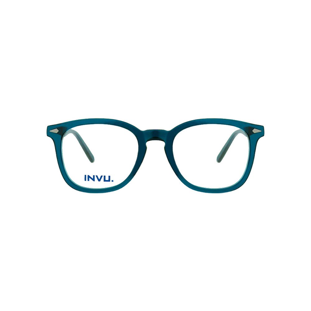 Óculos Invu B4209 Azul + Lentes de Grau | Óptica Santista